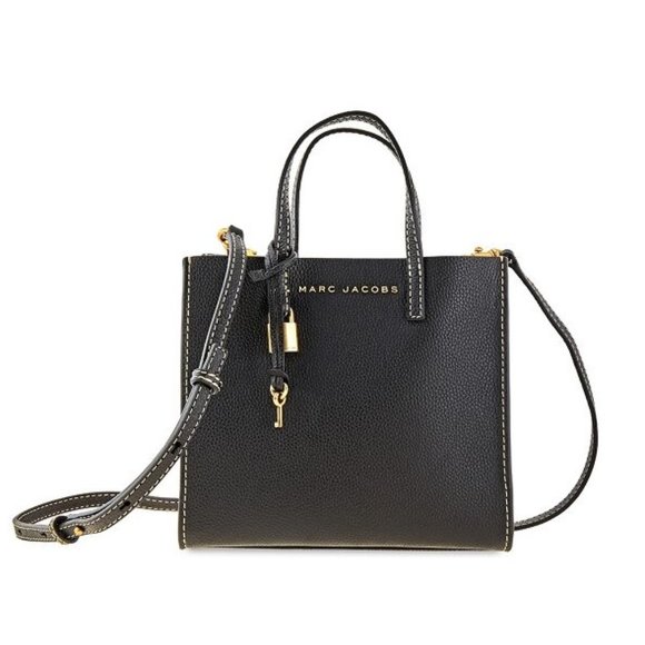 Marc Jacobs | Bags | Marc Jacobs The Grind Mini Colorblock Leather Tote ...